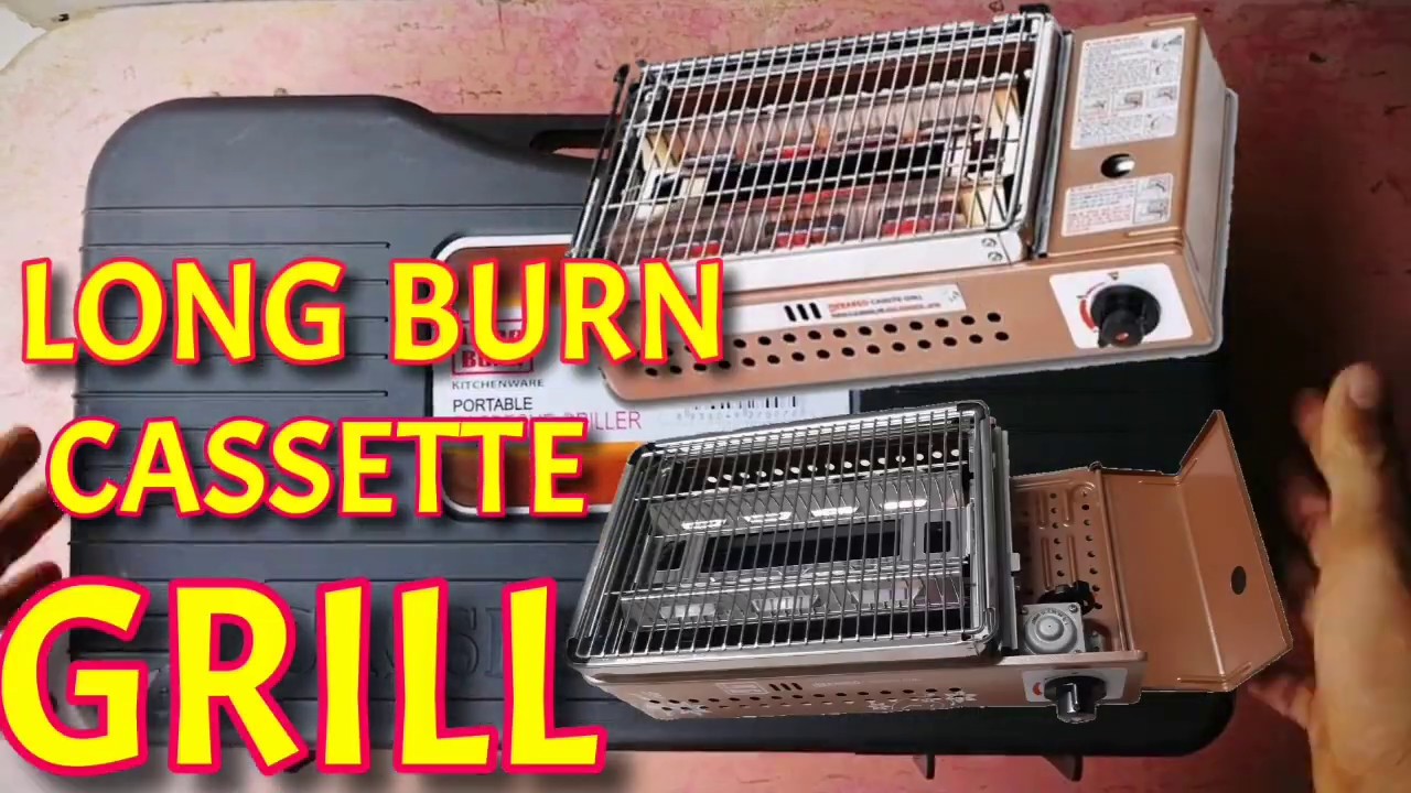 Portable Butane Griller - YouTube