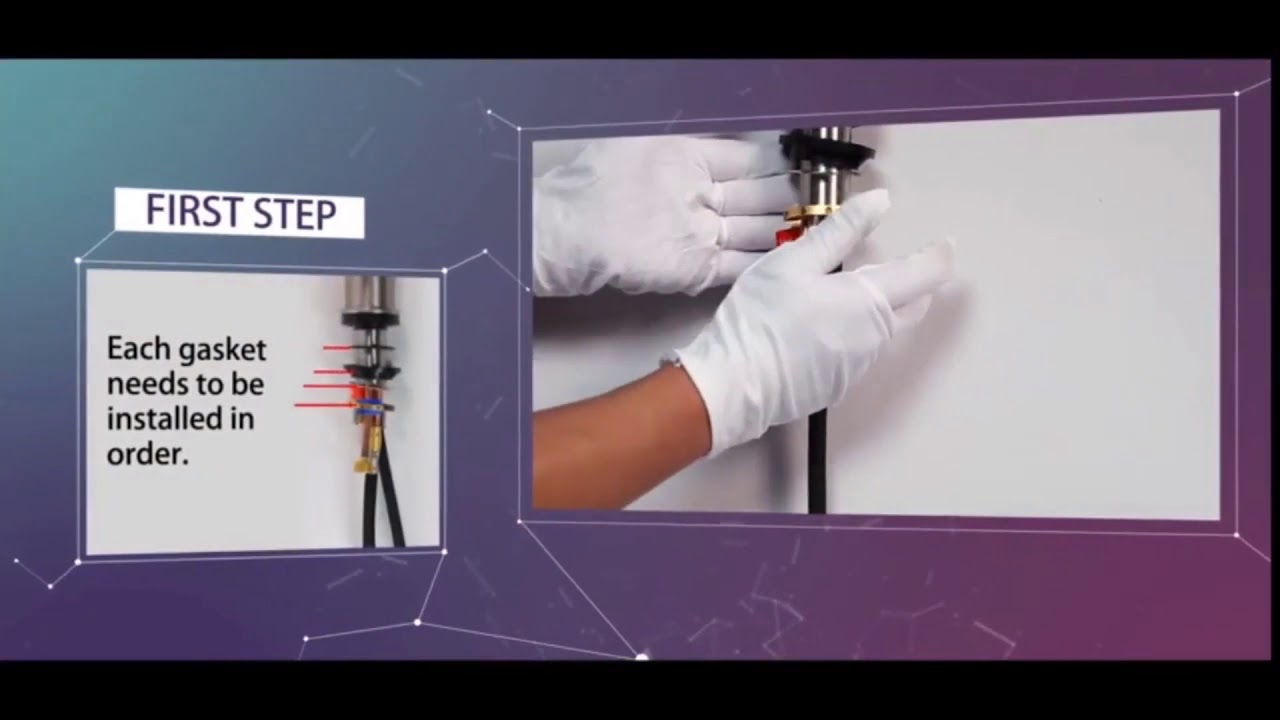 High-Tech Water Tap Touch Sensor - YouTube