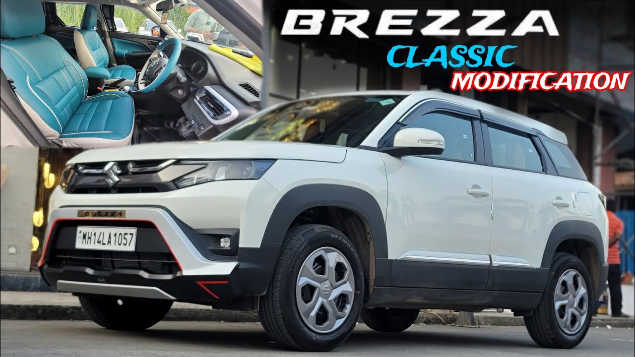 BREZZA CLASSIC MODIFICATION WITH PERSIAN GREEN INTERIOR 📞 98201 87037 ...