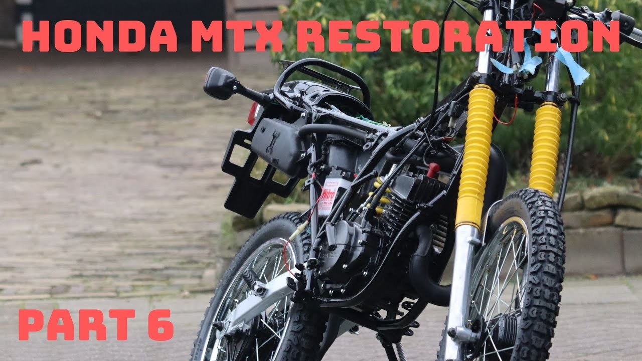 Honda MTX Restoration [PART 6] - Let The Build Begin! - YouTube