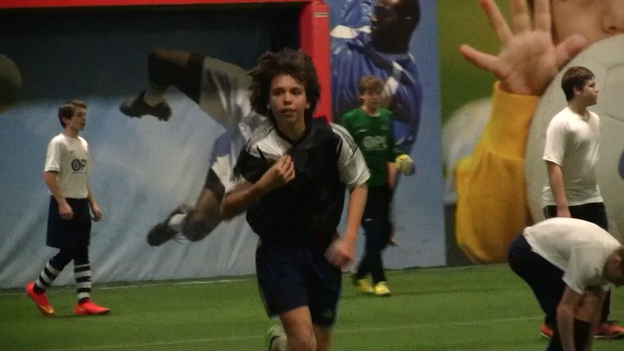 Soccer - Indoor - Ethan Wallace - Feb 13th 2015 - YouTube