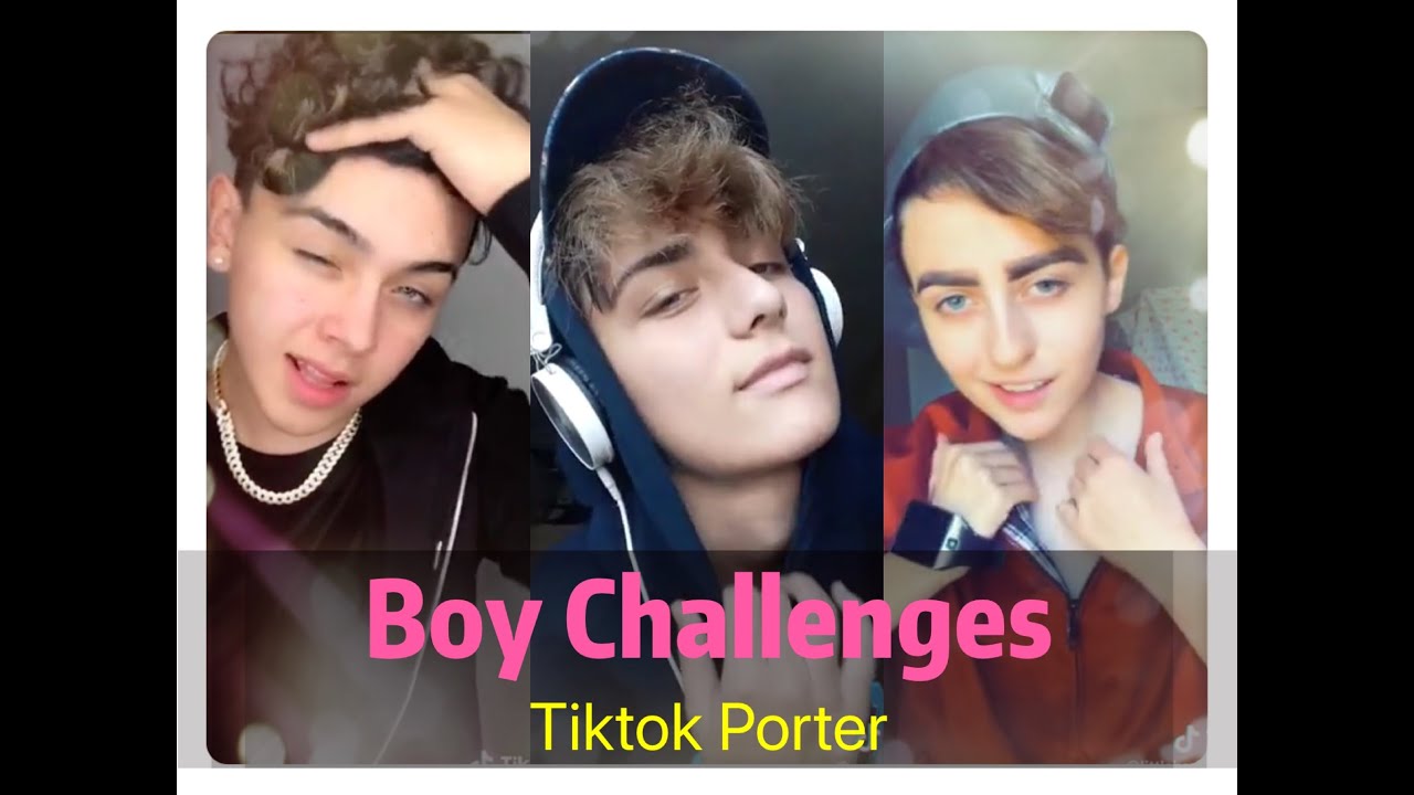 Boy Challenges 👧 ️ 👦DO you like them? ️ --- Tiktok Crosses - YouTube