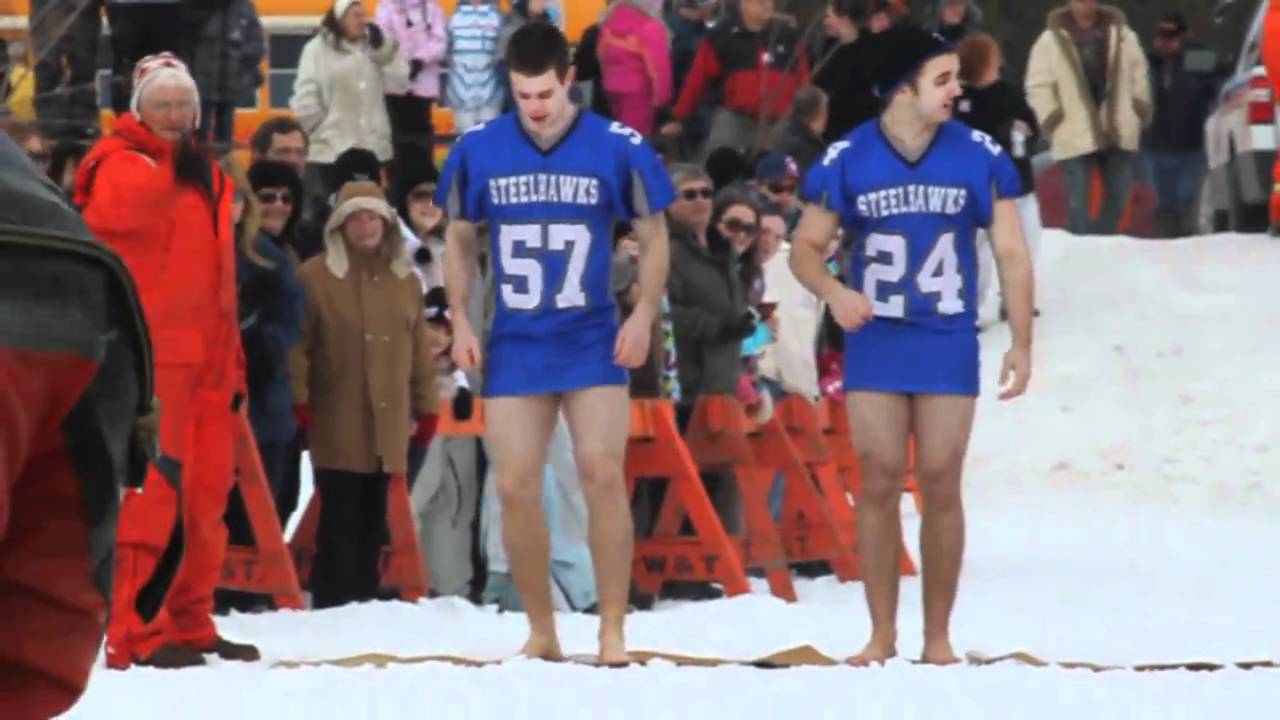 Y.O.L.O. - Bon Soo Polar Bear Dip 2011 - YouTube