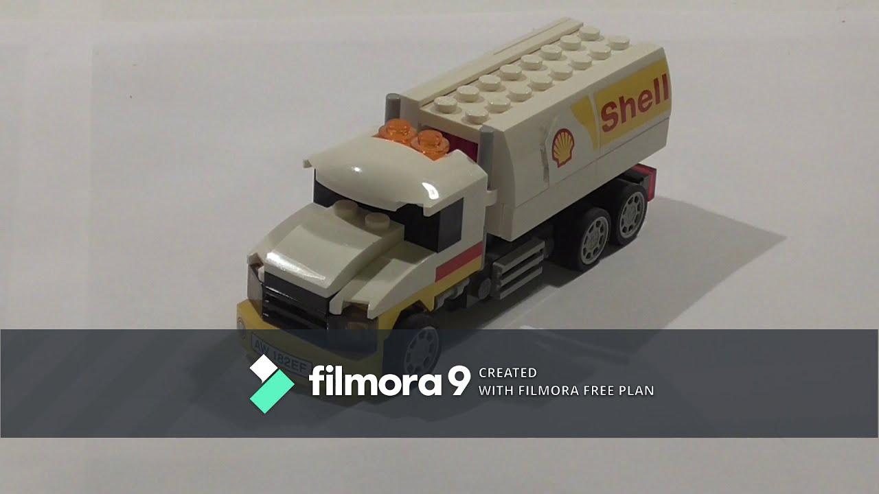 Lego Shell 40196 Oil Tanker Truck (build) - YouTube