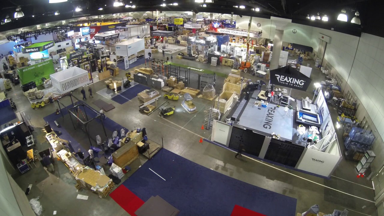 IHRSA 2017 Time-lapse - YouTube