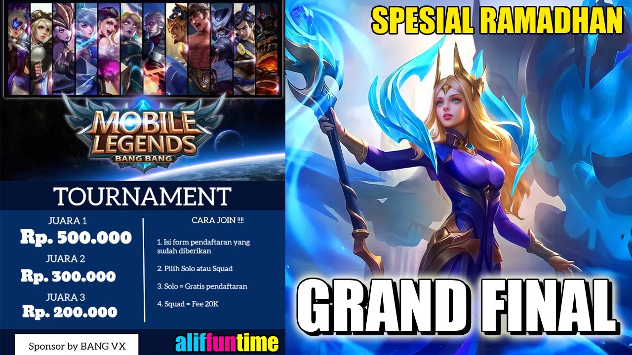 GRAND FINAL Spesial Ramadhan | TOURNAMENT MOBILE LEGENDS - YouTube