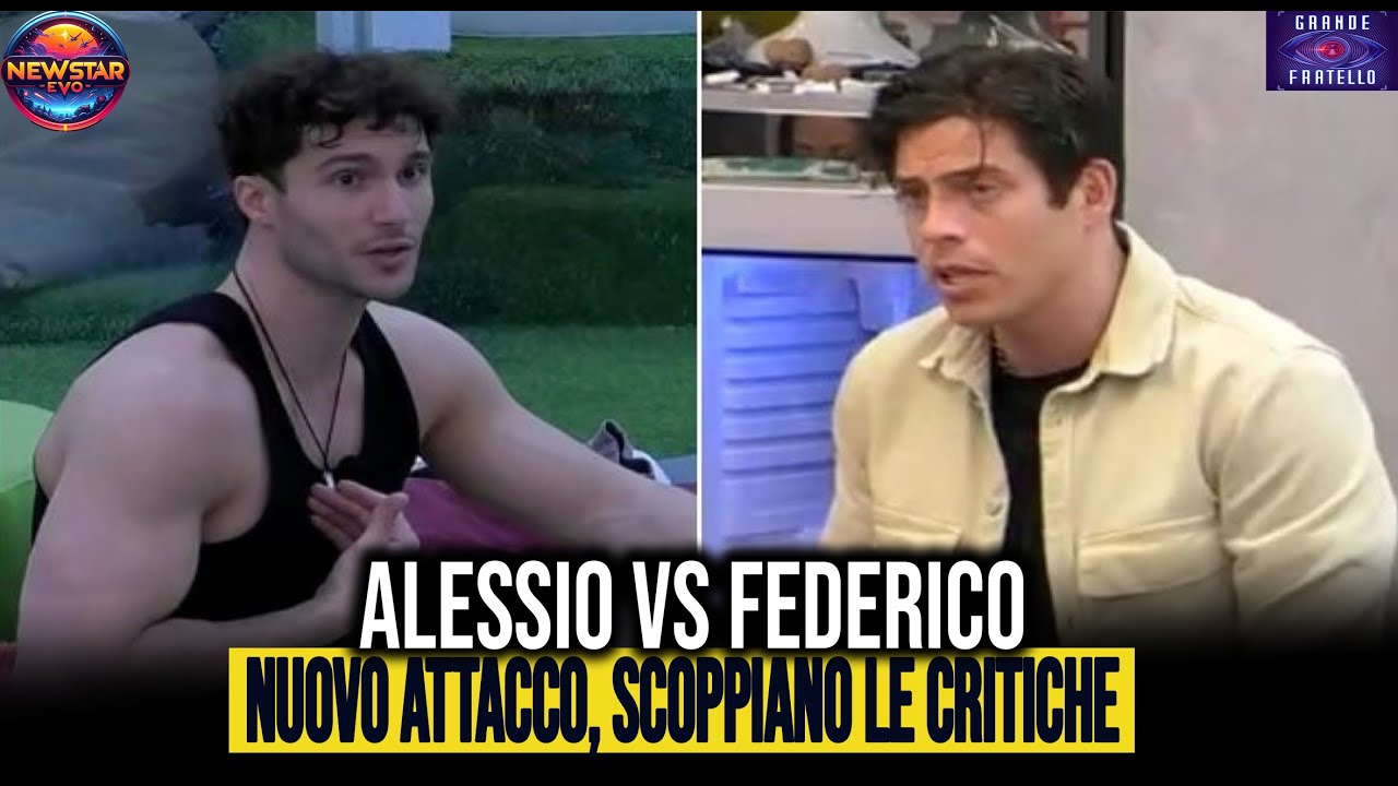 Polemiche al Grande Fratello: Alessio Falsone attacca Federico Massaro ...