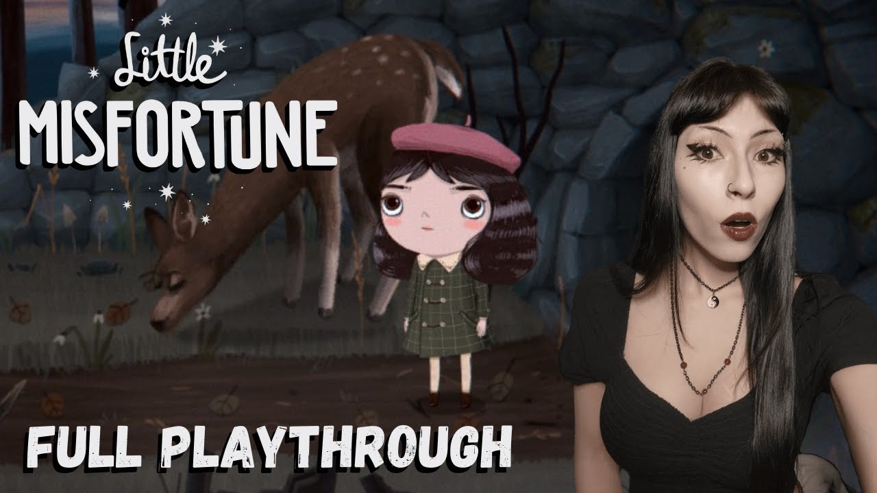 CREEPY & CUTE?! | Little Misfortune - First FULL Playthrough - YouTube