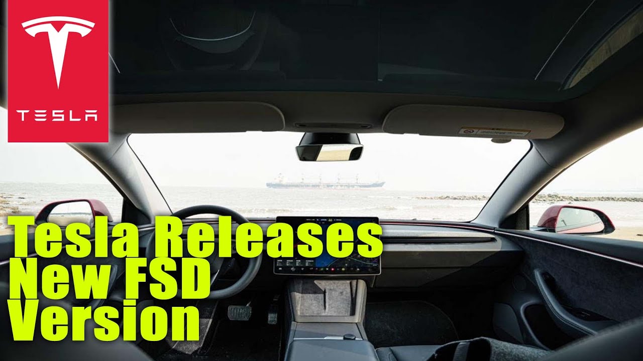 Tesla Releases New FSD Version - YouTube