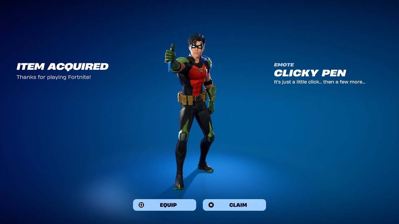 How To Get Clicky Pen Emote NOW FREE in Fortnite! (Free Clicky Pen ...