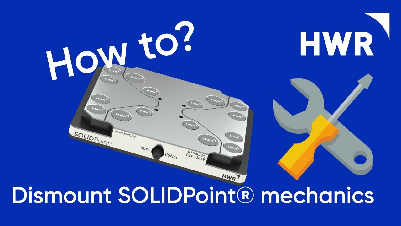 SOLIDPoint® - Dismount the mechanism - YouTube