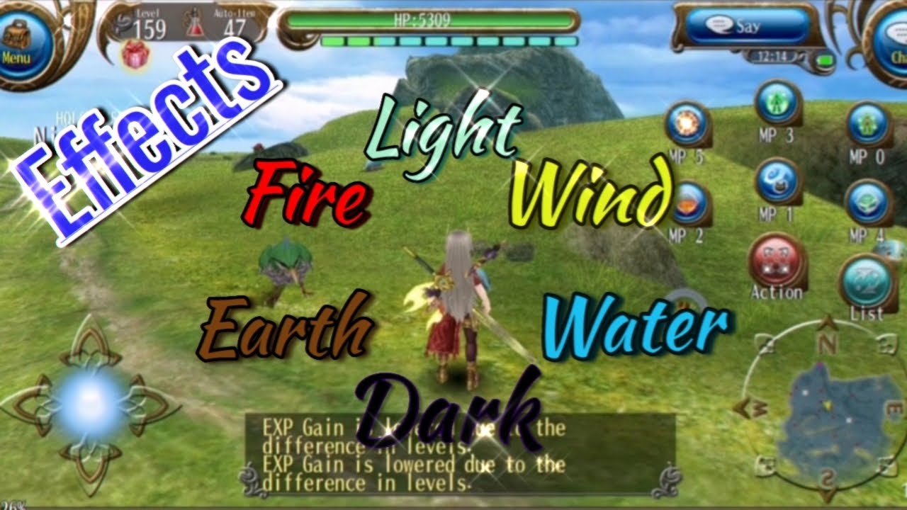 Element effects on mage skills - Toram review - YouTube