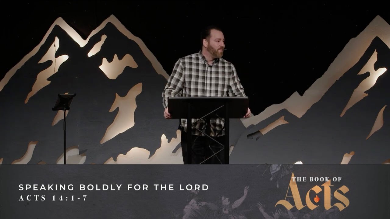 SPEAKING BOLDLY FOR THE LORD - YouTube