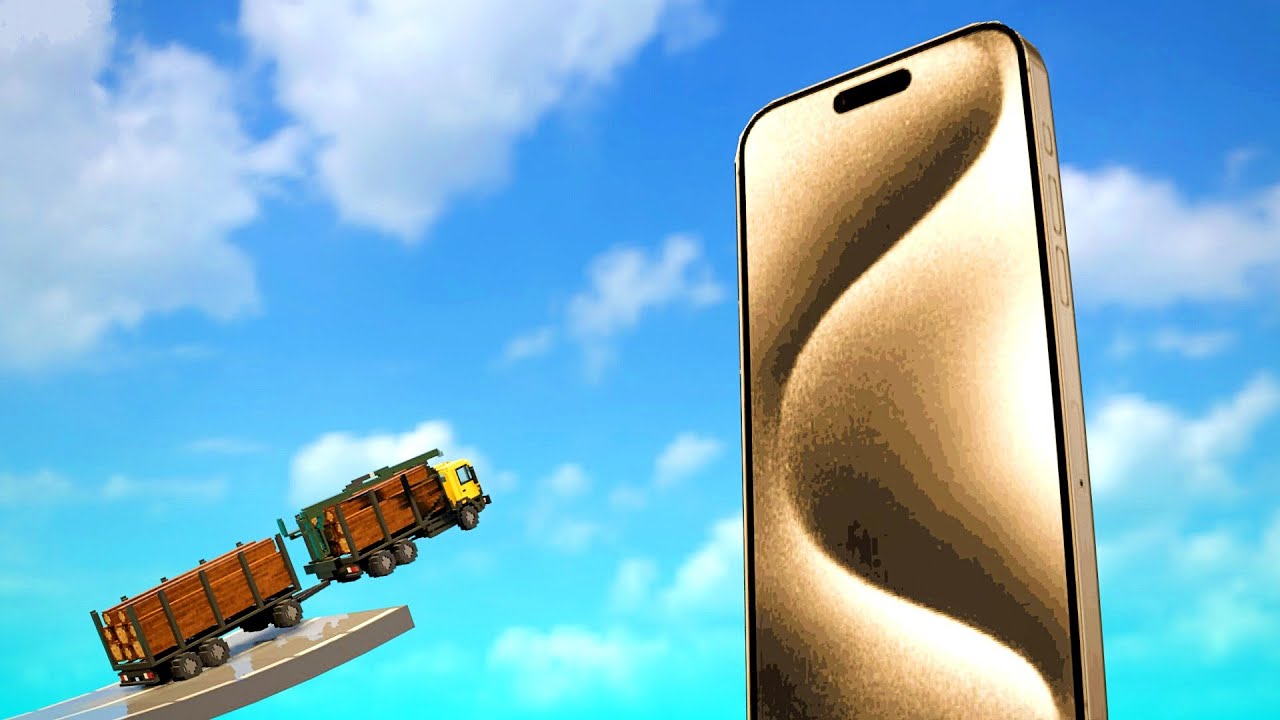 Cars vs iPhone 16 in Teardown! - YouTube