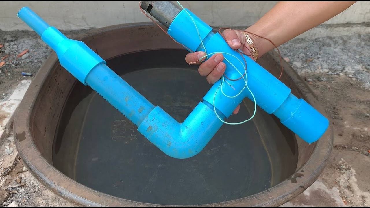 How to make Powerful Water Pump Homemade high pressure pump - YouTube
