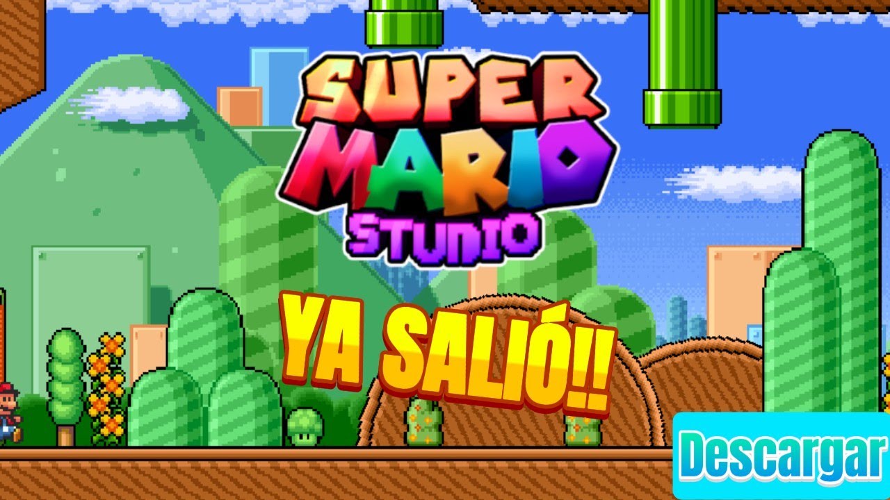SALIÓ la demo de SUPER MARIO STUDIO!! :0 / NUEVO fangame - YouTube