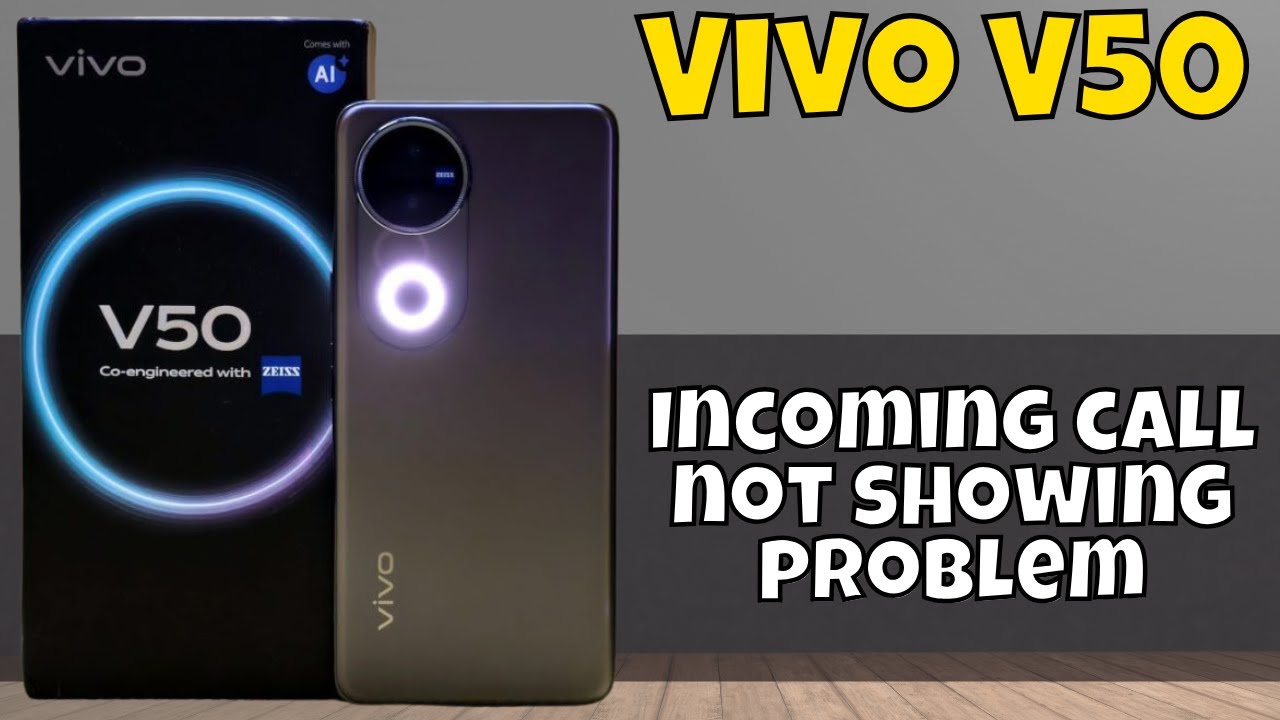 Incoming call not showing problem Vivo V50 || Incoming call not working ...