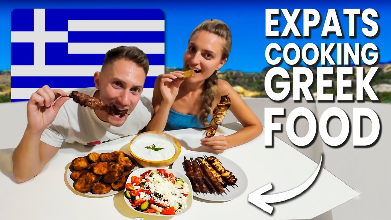 Attempting to cook GREEK FOOD | A day in the life of an expat living in ...