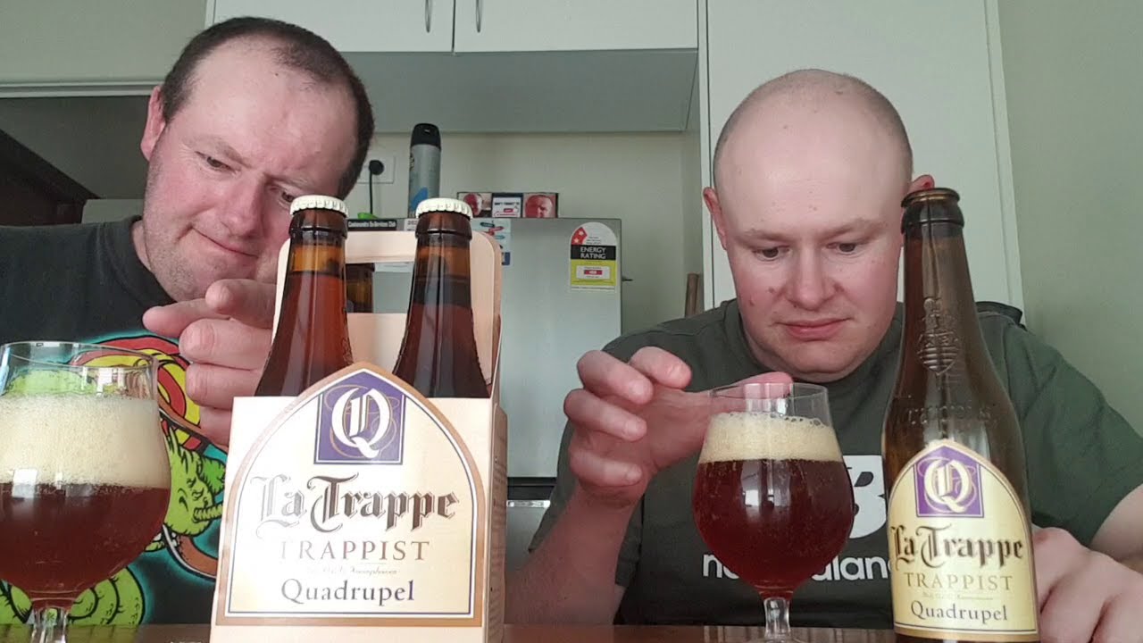La Trappe Quadrupel Trappist ale re-review - YouTube