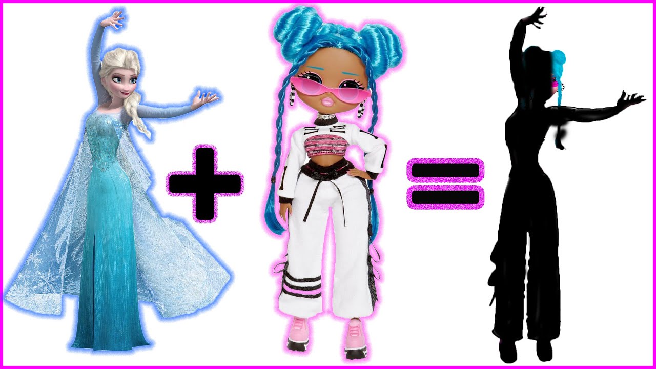 Disney Frozen Elsa transformation into LOL Surprise - YouTube