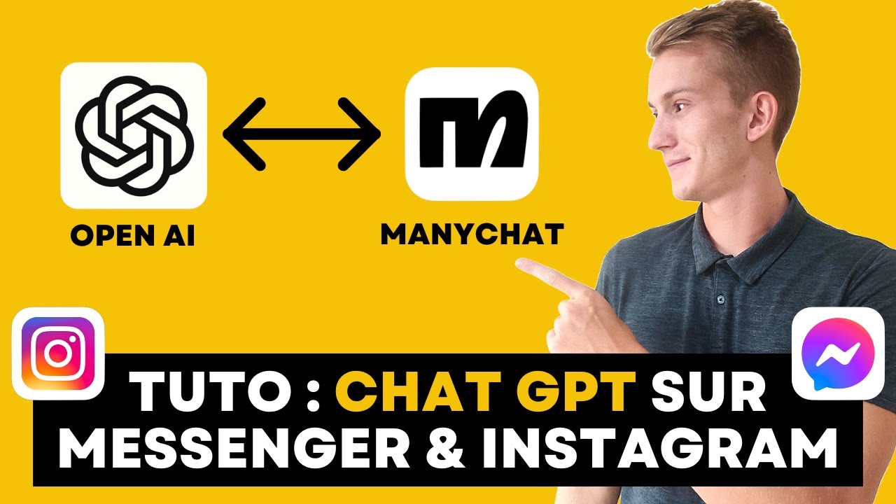 TUTO MANYCHAT : Comment connecter Chat GPT (Open AI) - YouTube