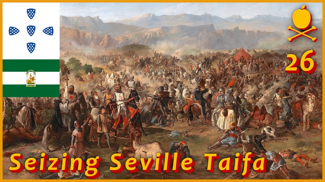Seizing the Taifa of Sevilla - Crusader Kings 2 - Paradox Mega Campaign ...