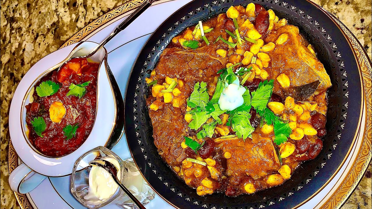 Samp with Mutton & Beans #AuthenticSouthAfricanfood #Samp - YouTube