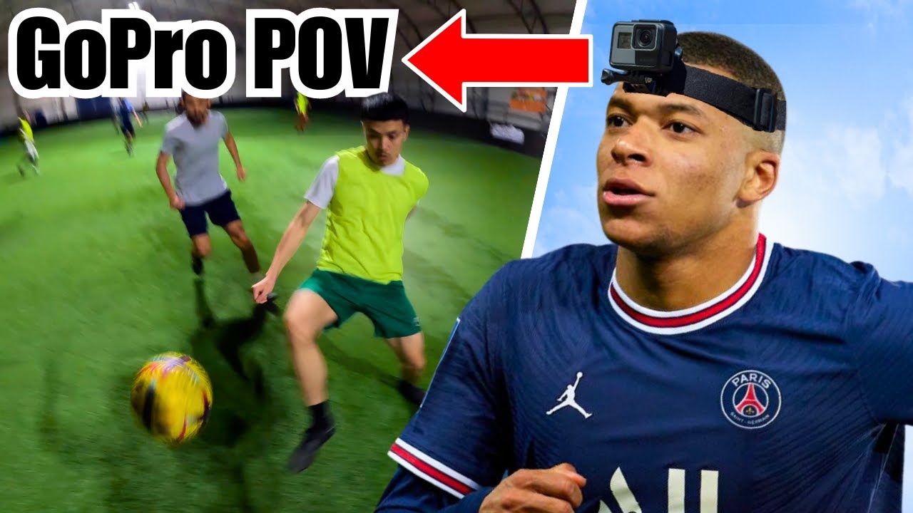 FINISHING Like MBAPPE! POV GoPro Football - YouTube