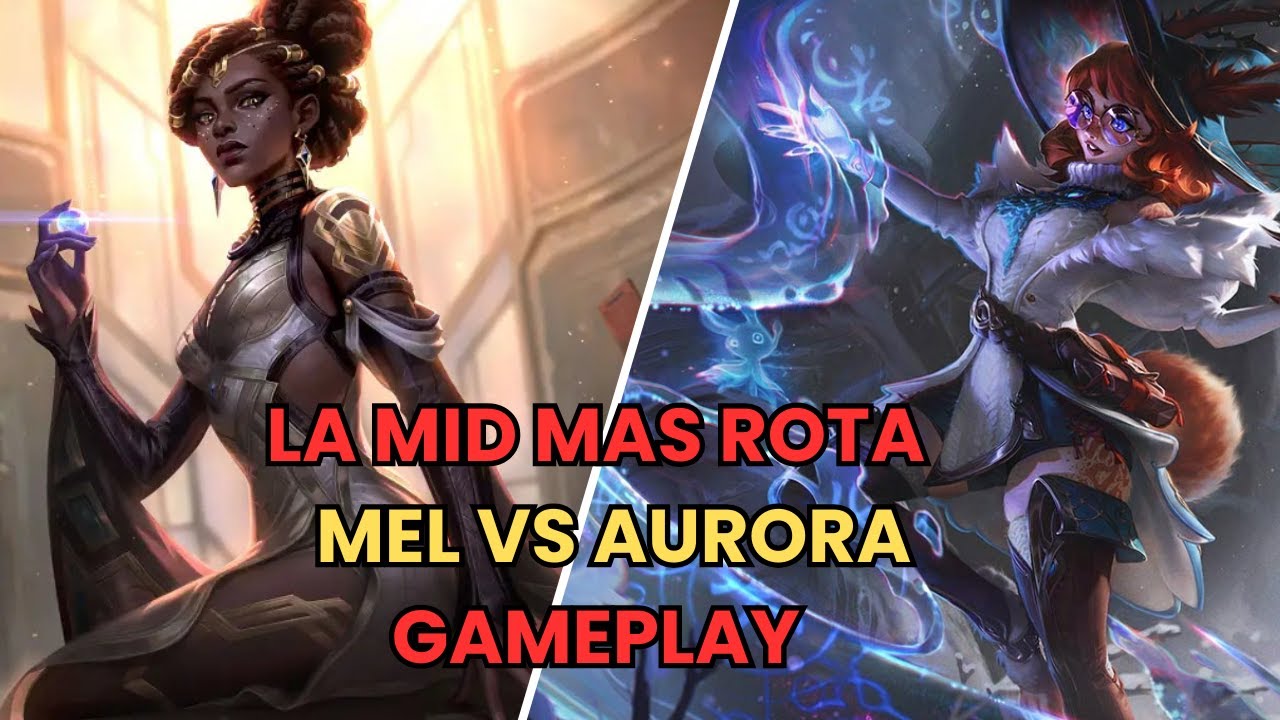 😱 MEL TIENE DEMASIADO DAÑO! MASTERIZANDO MEL EN MIDLANE - YouTube