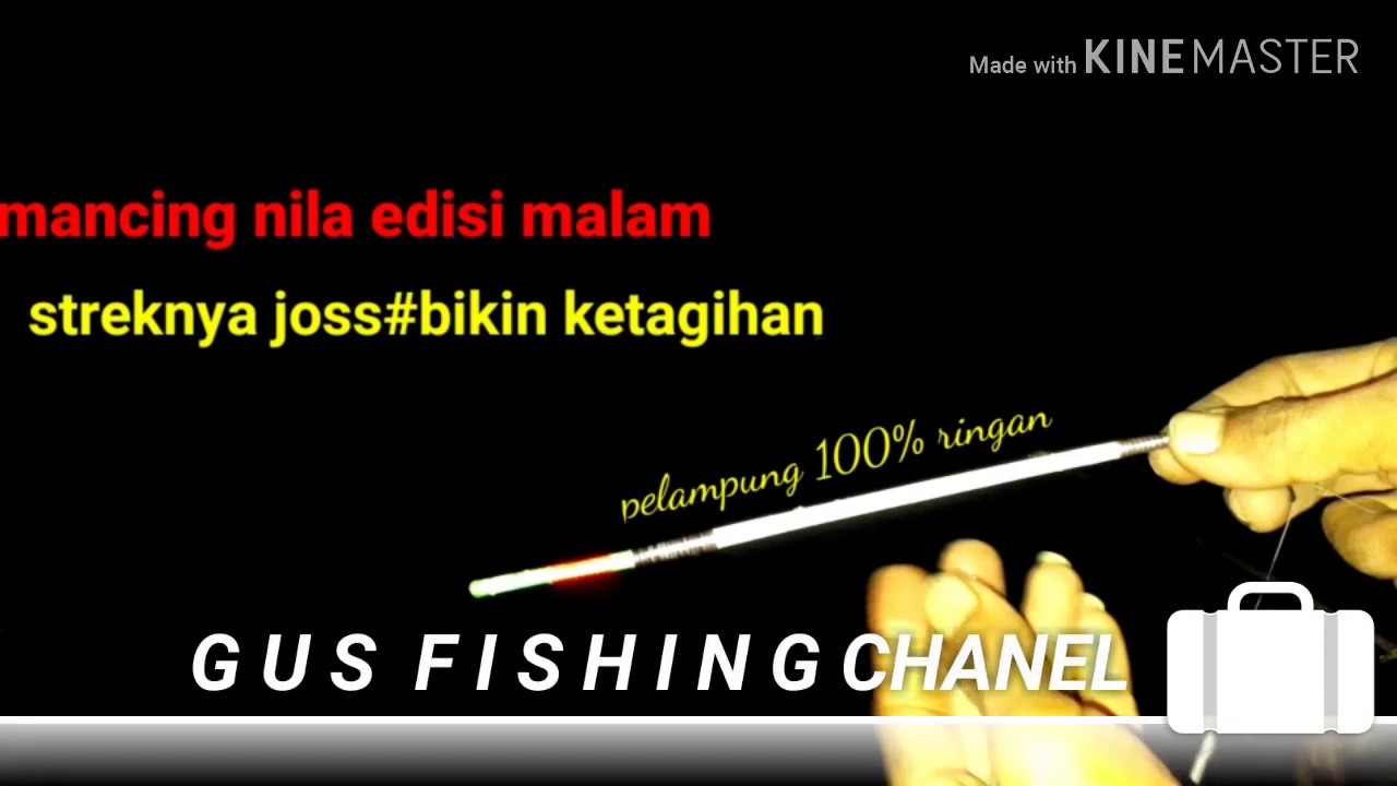 Pelampung Super Ringan#,Mancing nila - YouTube