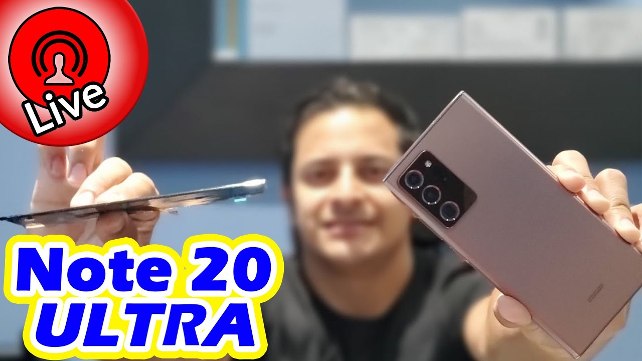 Note 20 Ultra No Frame Screen Replacement LIVE - YouTube