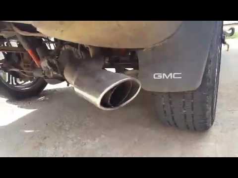 2002 Gmc Sierra Denali 6.0 Black Widow mufflers