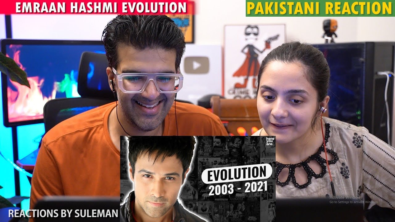 Pakistani Couple Reacts To Emraan Hashmi Evolution (2003-2021) - YouTube