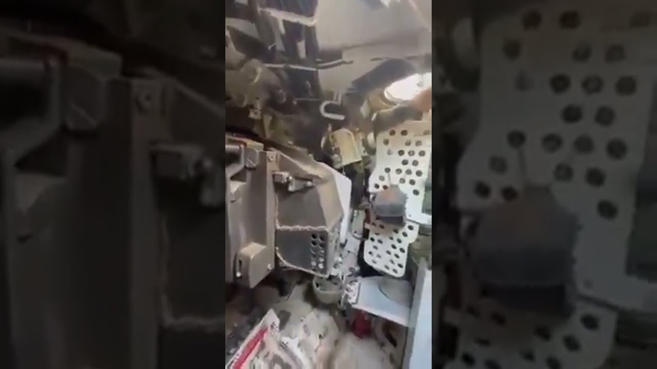 Israeli Merkava Tank Unique Commander Seat - YouTube