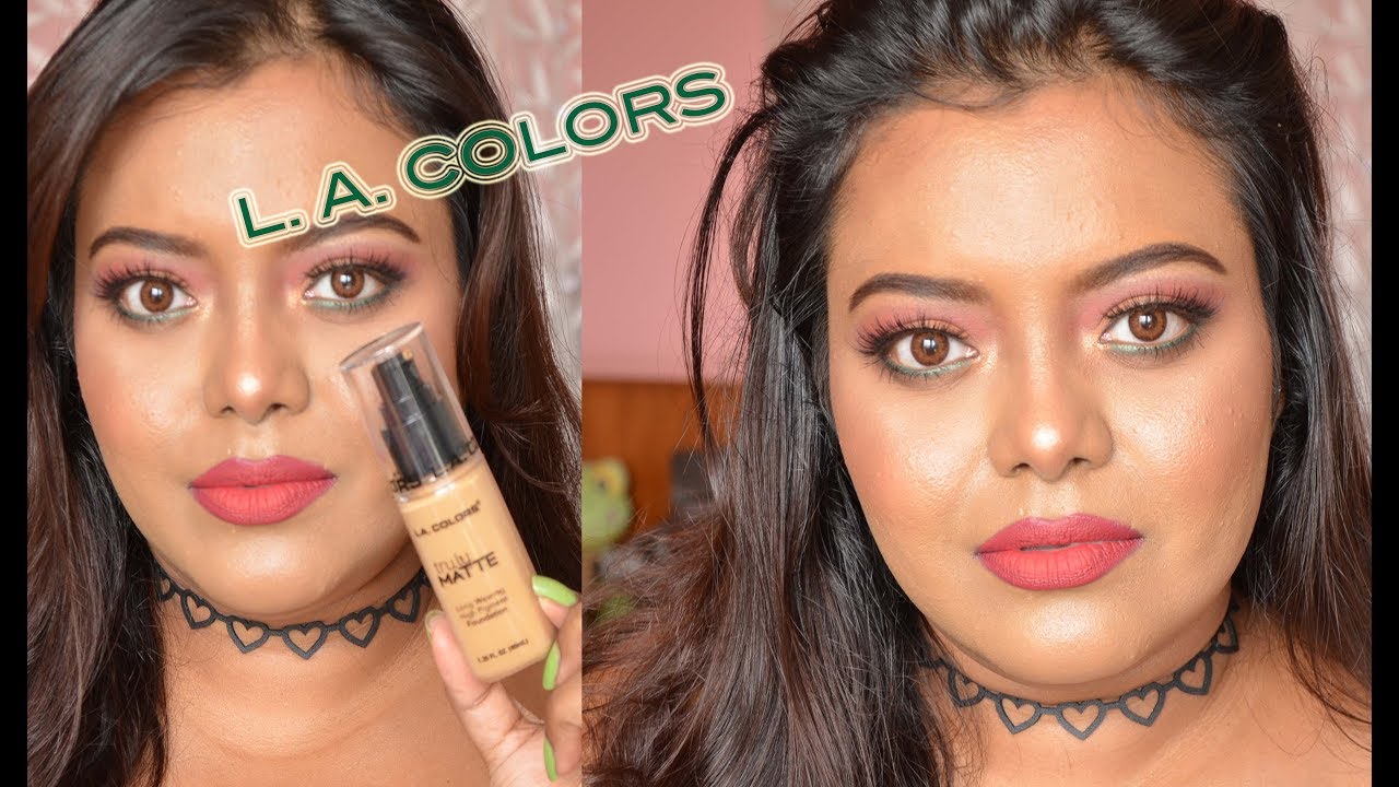 REVIEW : L.A. Colors Truly Matte Foundation | Shade Cafe | Makeup ...