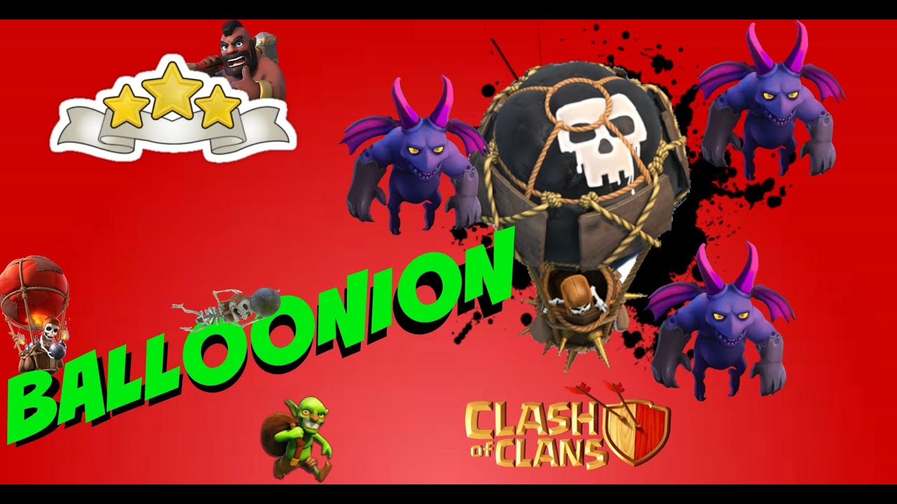 Clash of Clans: EPIC BALLOONION RAIDS!! (LVL 6 BALLOONS) GETTING 3 ...