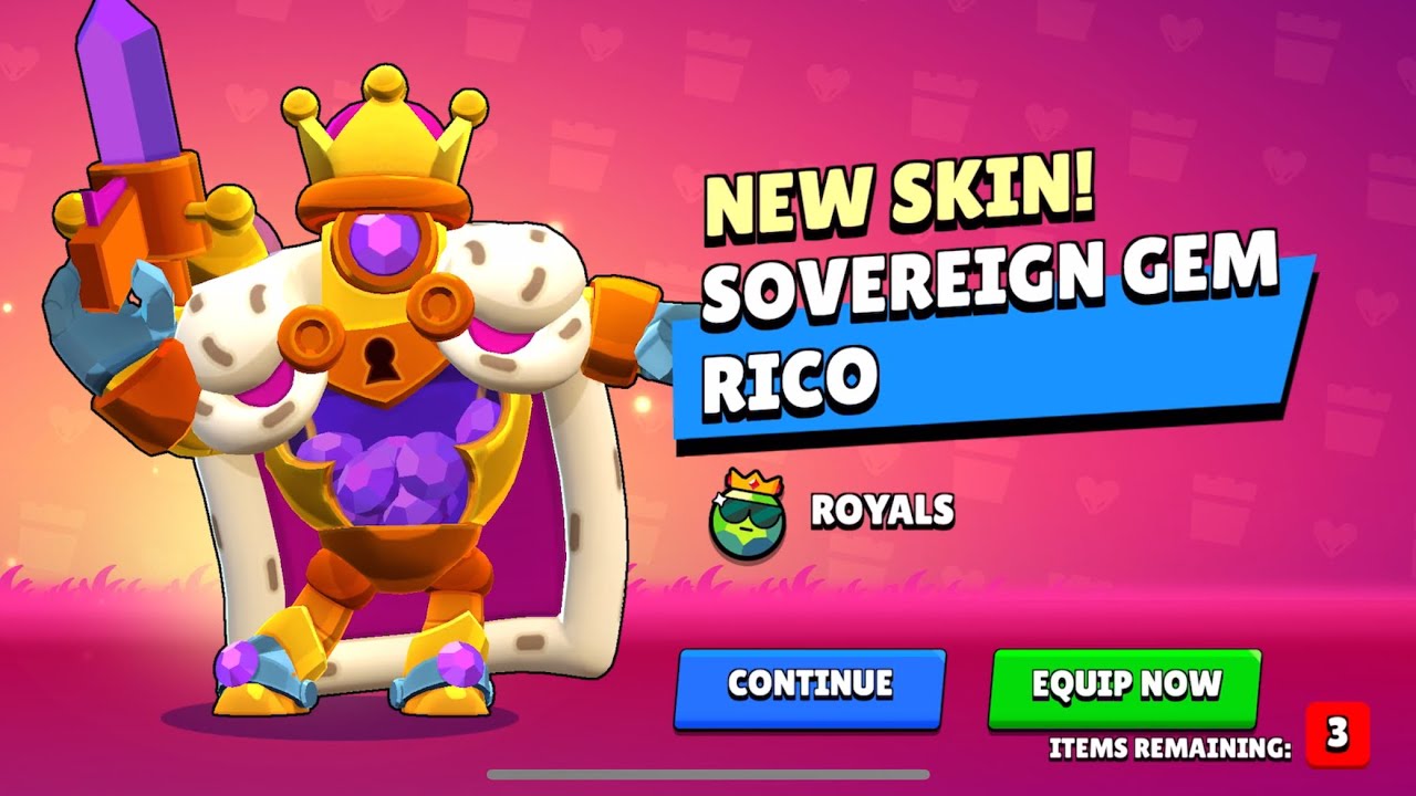 POV:You Get the 0.003 Chance Mega Skin ｜BrawlStar MegaBox Sovereign Gem ...