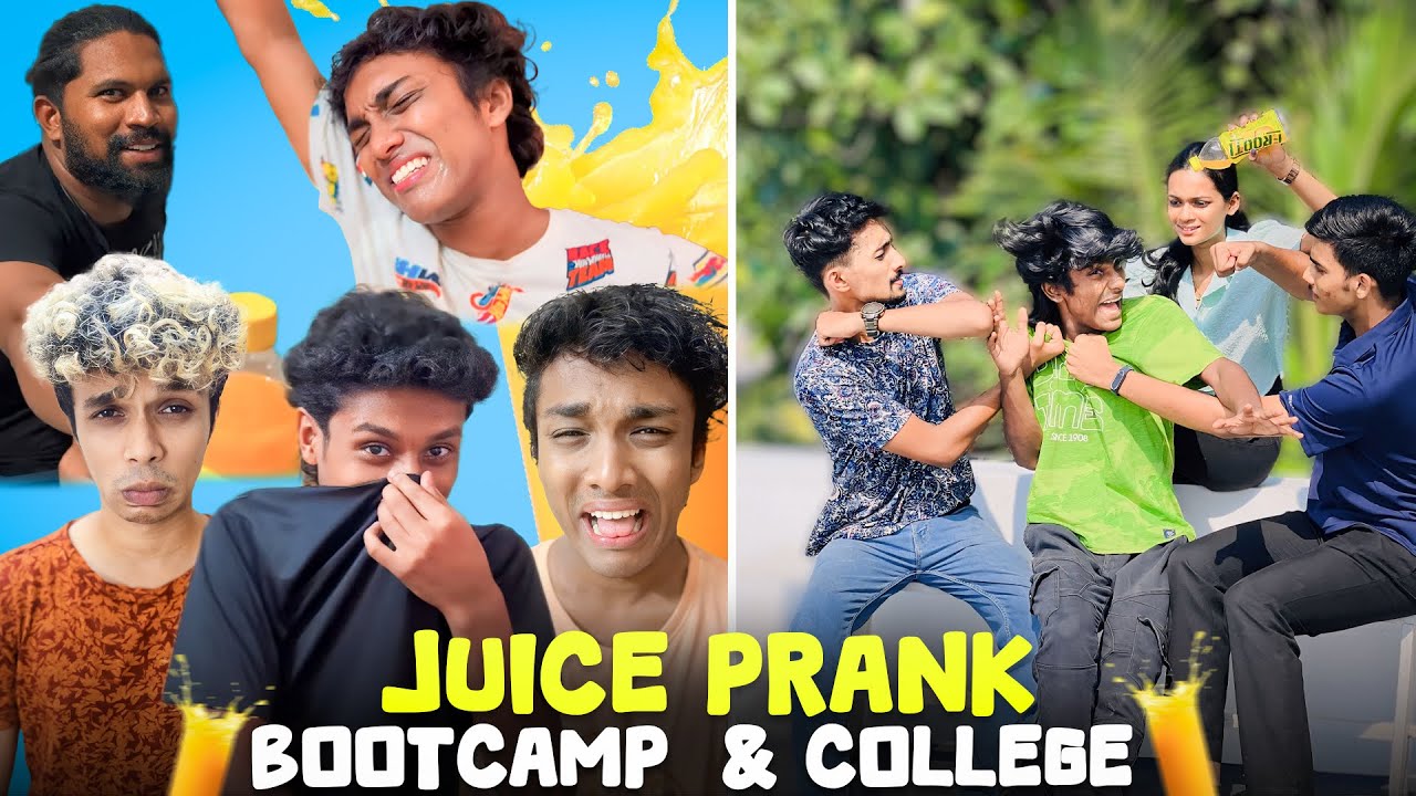 JUICE PRANK BOOTCAMPൽ 😳അടി കിട്ടി🥺COLLEGE😳 ||EDWIN BCB - YouTube