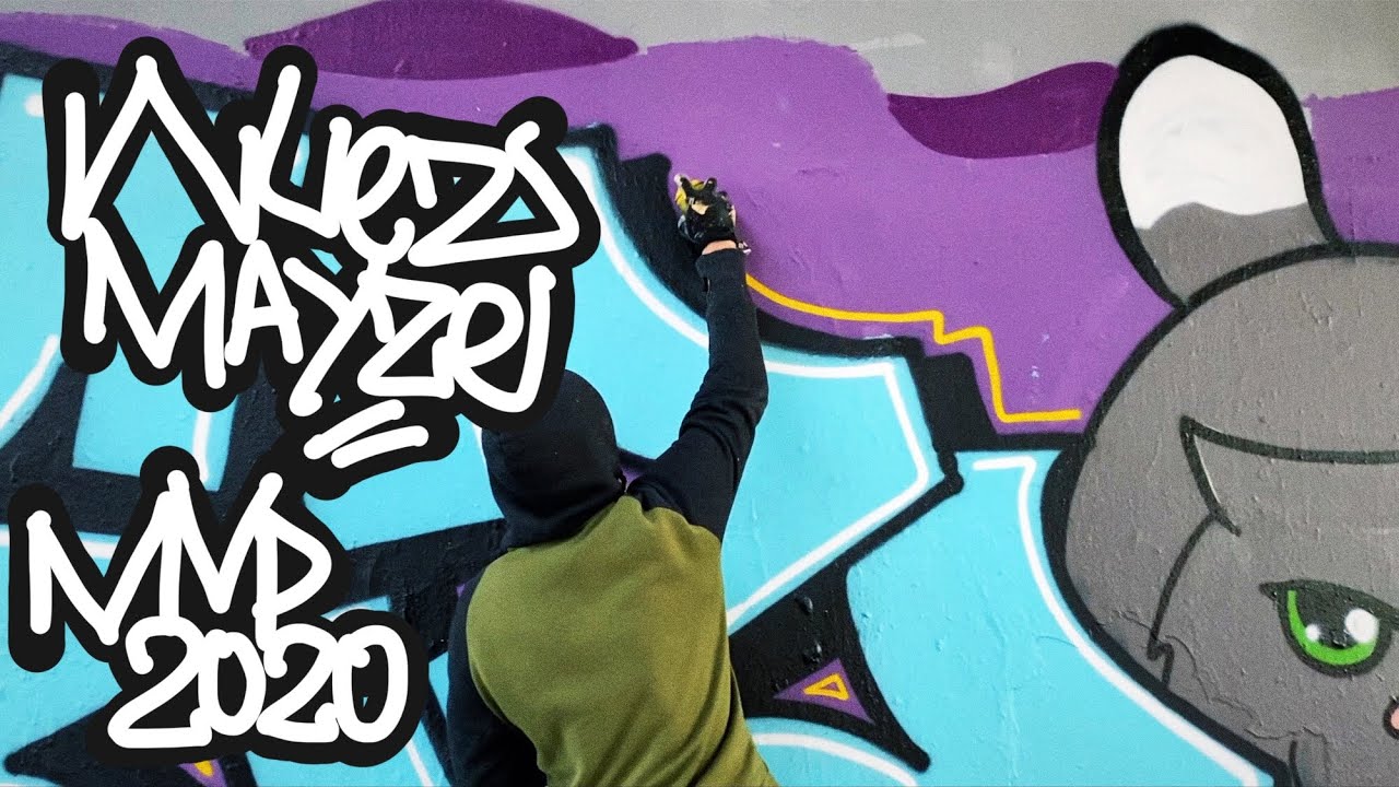 MAYZE x WUEZ #streetcats #graffiti - YouTube