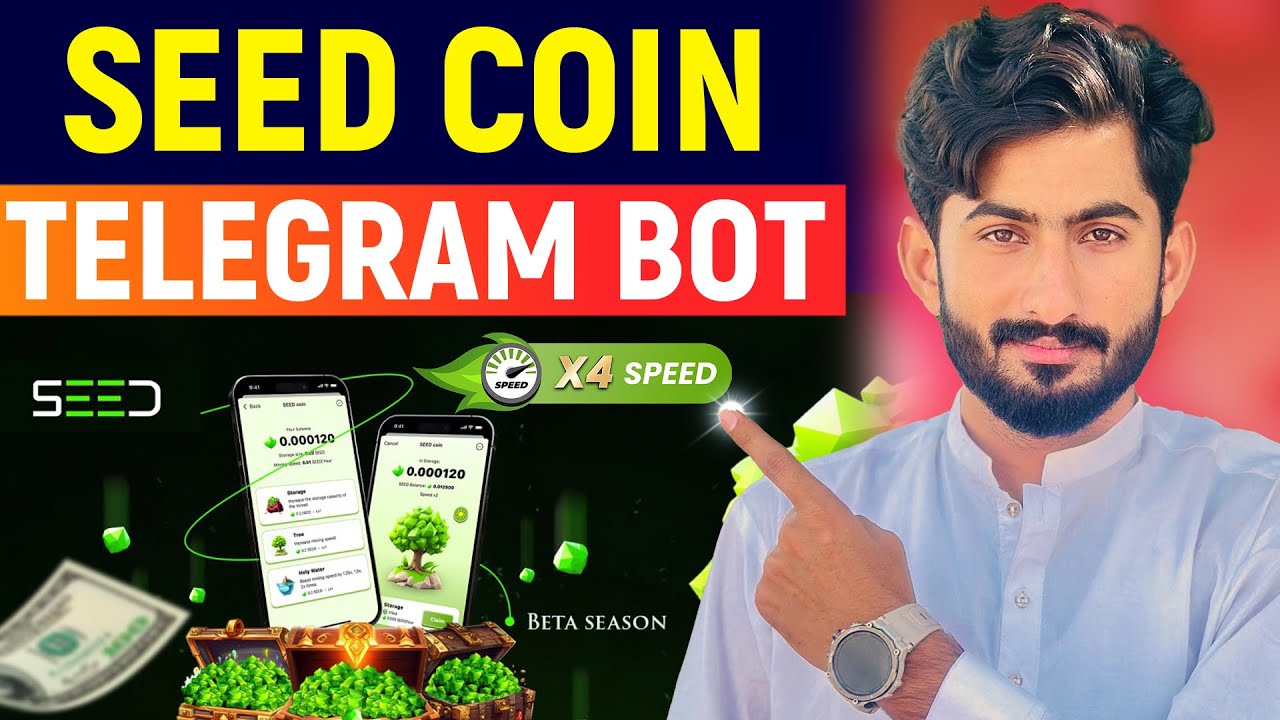 Seed Coin Telegram Mining App Bot Guide || Seed Coin Mining || Seed ...