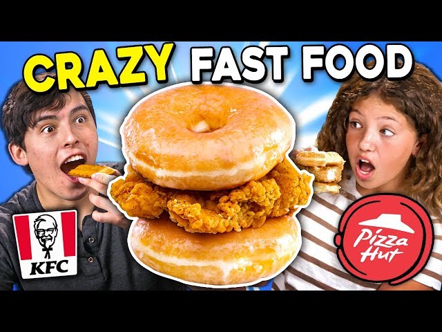Crazy Fast Food People