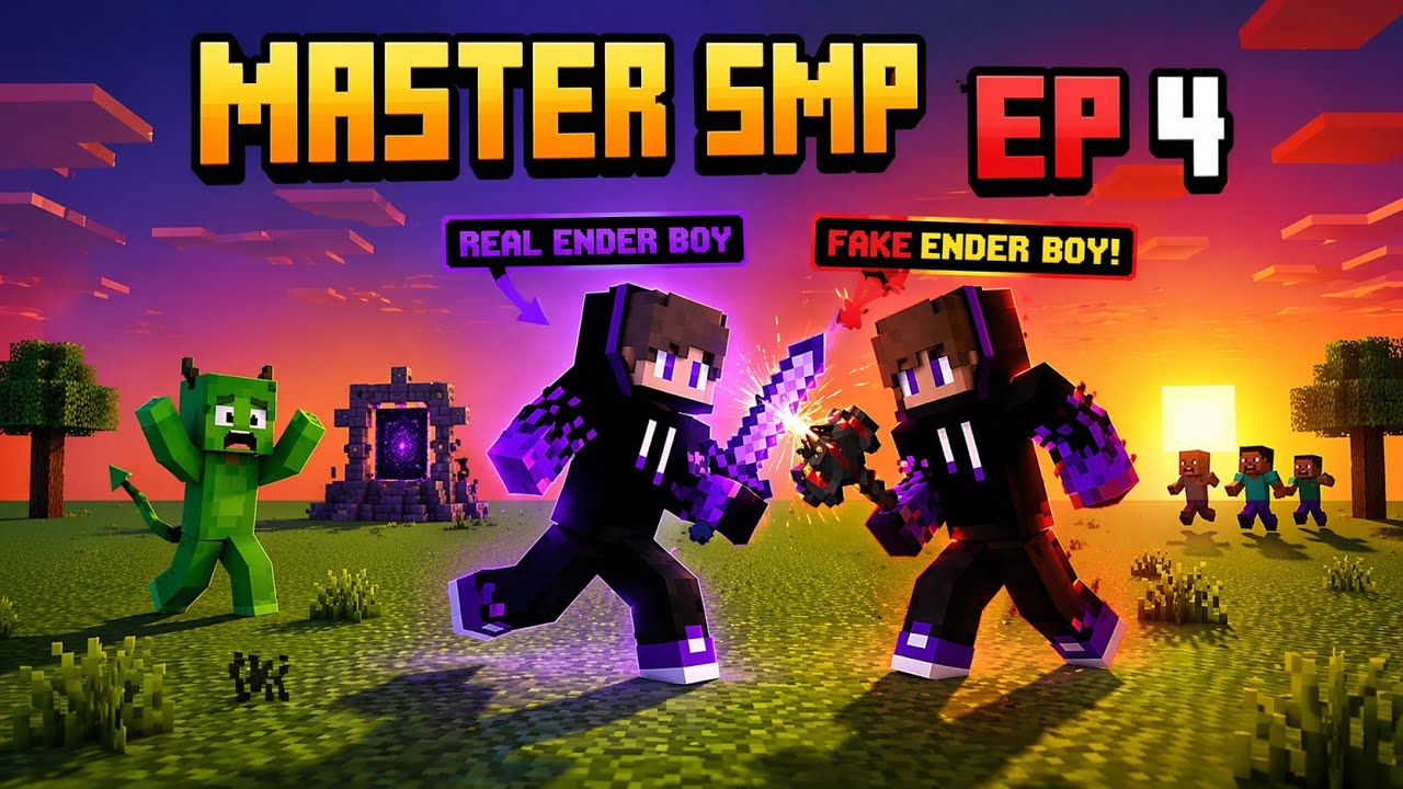 MASTER'S SMP - MEET FAKE ENDER BOY [S-2 EP-4] - YouTube