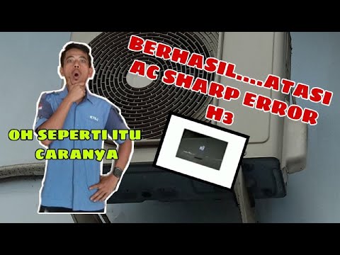BERHASIL,,,,ATASI AC SHARP ERROR H3,,,, - YouTube