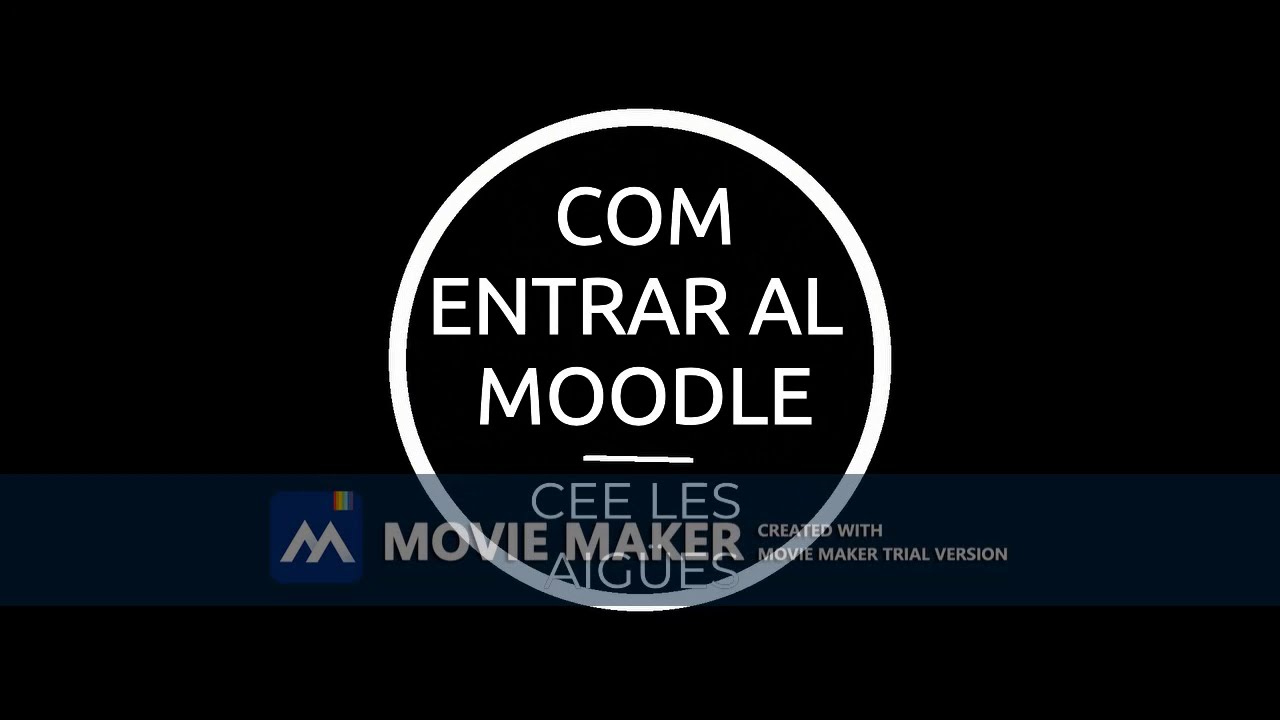 COM ENTRAR AL MOODLE DE CEE LES AIGÜES - YouTube