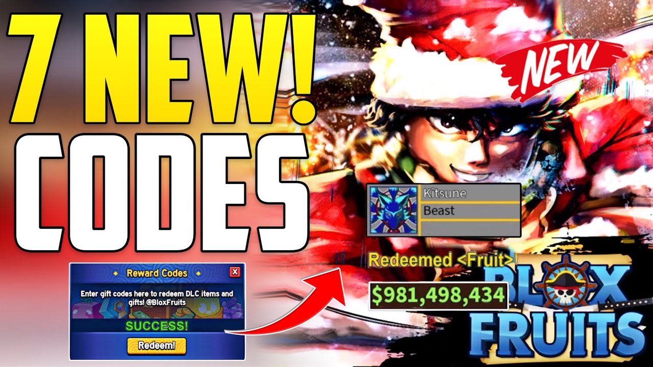 *NEW* ALL WORKING 2X EXP CODES FOR BLOX FRUITS IN 2024! ROBLOX BLOX ...