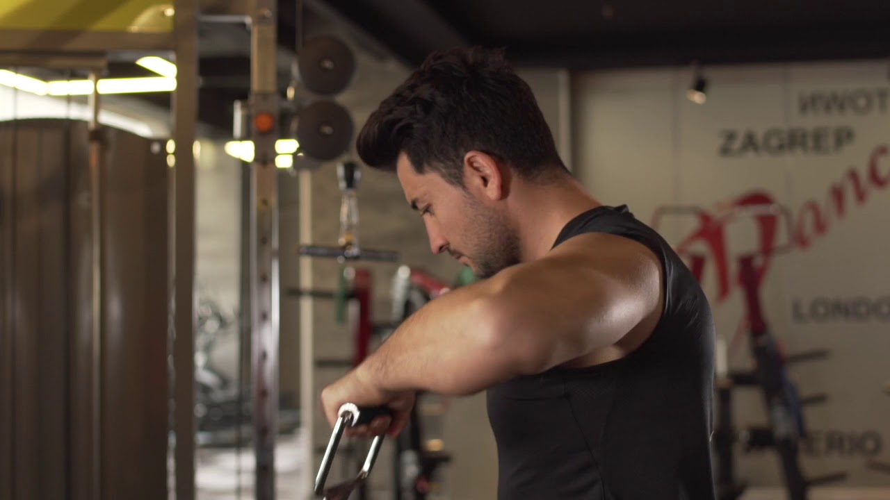 Upright Cable Row, Single Arm - YouTube