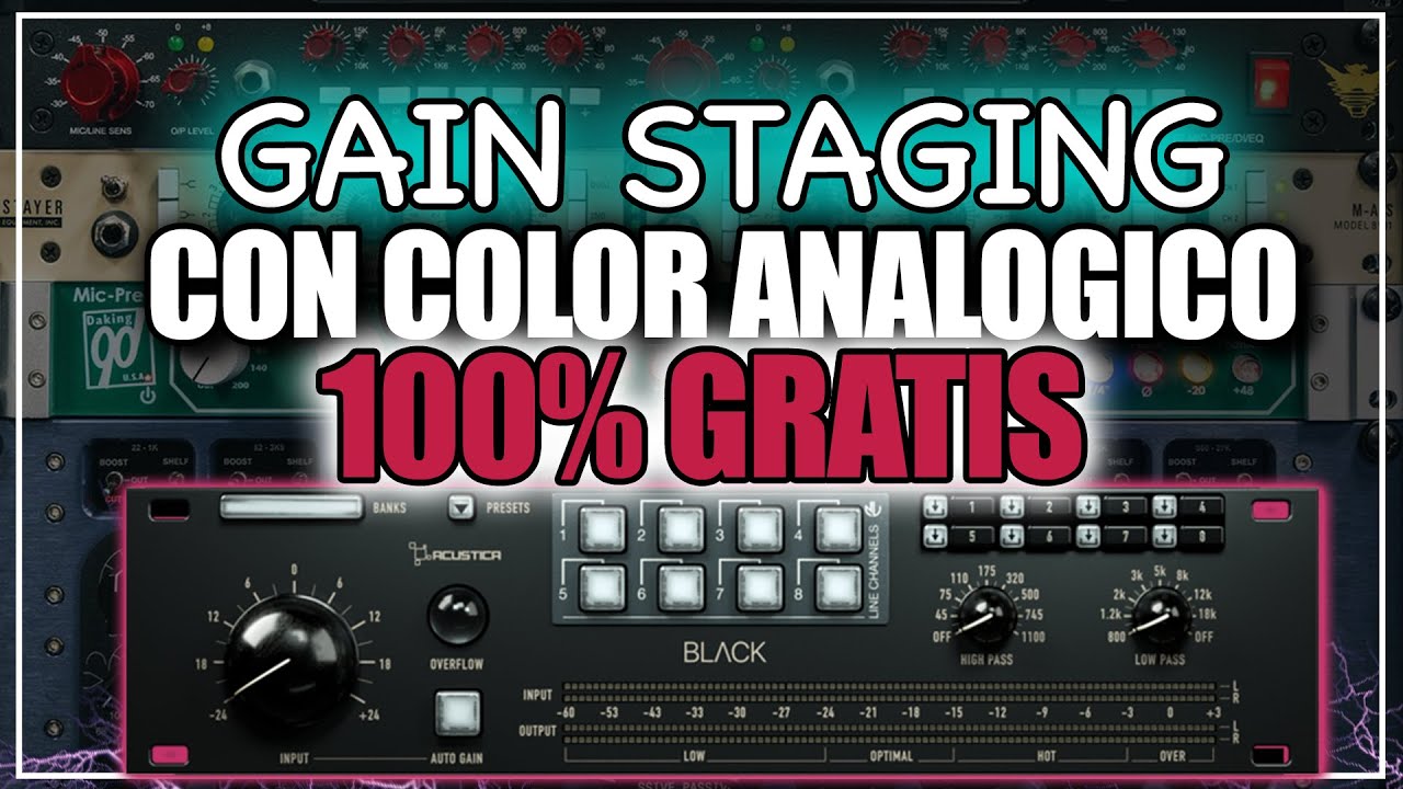📣 Plugin Gratis para GAIN STAGING con sabor ANALÓGICO 🤯V100% GRATIS 💰 ...