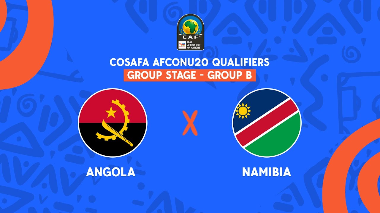 Angola vs Namibia - COSAFA #AFCONU20 Qualifiers- Group B - YouTube