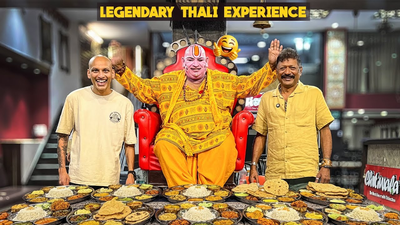We Tried the ICONIC Choti Wala Veg Thali in Rishikesh 🤯 | Uttarakhand ...