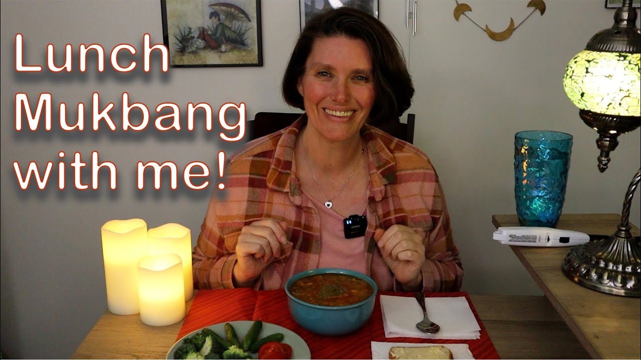 Come Enjoy a Relaxing and Healthy Lunch with Me! (Mukbang, Mouth Sounds ...
